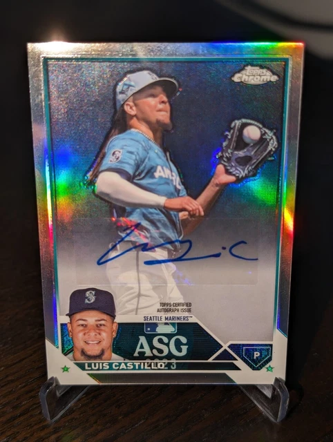2023 TOPPS CHROME Update Luis Castillo Auto All Star Game Auto #ASGA-LC EUR 17,65 - PicClick FR