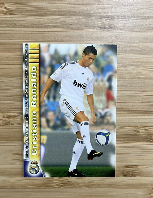 PRIMA CARTA CRISTIANO Ronaldo Mundicromo 2009/2010 Real Madrid rara EUR ...