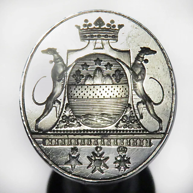 SCEAU / CACHET Armoiries Argent Marquis/ XIXe / Légion d’Honneur / St ...