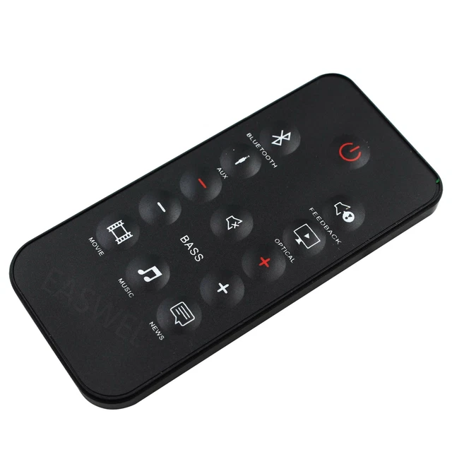REMOTE CONTROL FOR JBL Bar Studio 2.0-Channel Soundbar £18.31 - PicClick UK