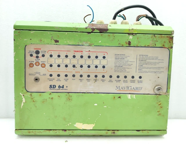 MAVIGARD SD 64+ Conventional Fire Alarm Control Panel SD64 082 230V AC ...