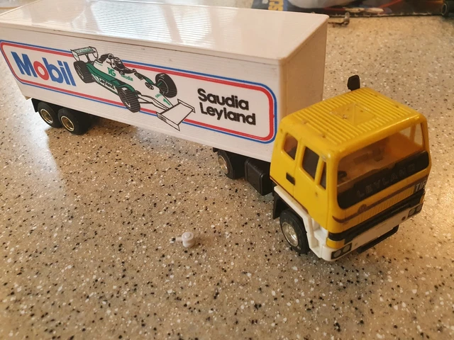 SCALEXTRIC TRUCK 1980S Vintage C301 Leyland truck /trailer JUGGERNAUT ...