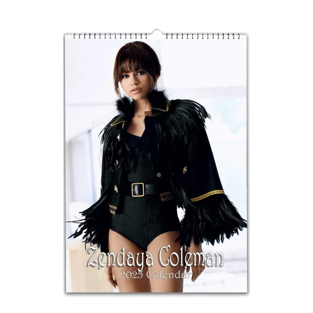 ZENDAYA COLEMAN DELUXE Photo 2025/6 choose start month calendar £25.99 ...