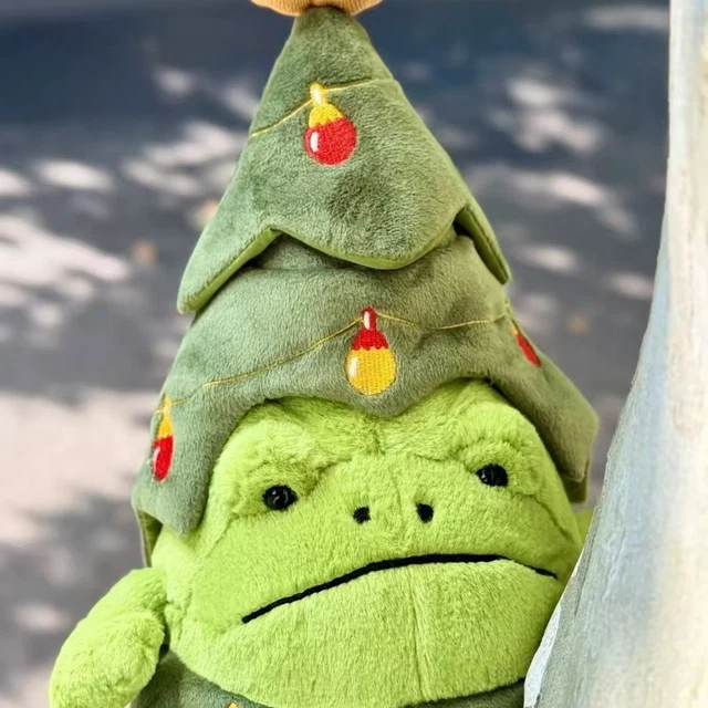 JELLYCAT CHRISTMAS RICKY Frog 26CM: Rain Plush Toy Collectible Gift ...