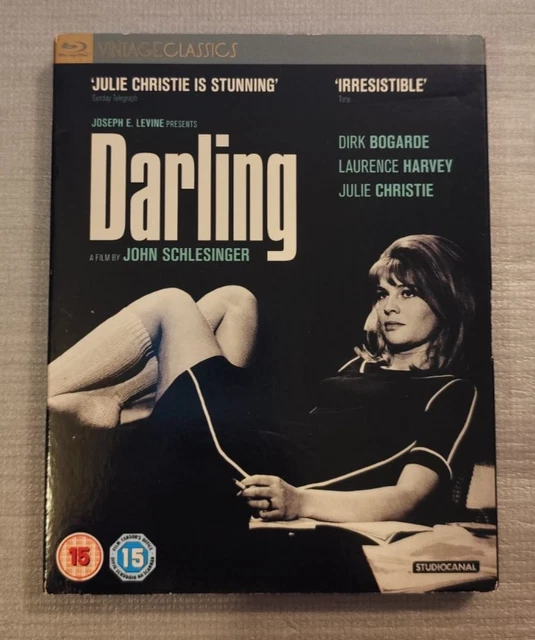 DARLING - BLU-RAY Julie Christie, Dirk Bogarde, Lawrence Harvey VGC ...