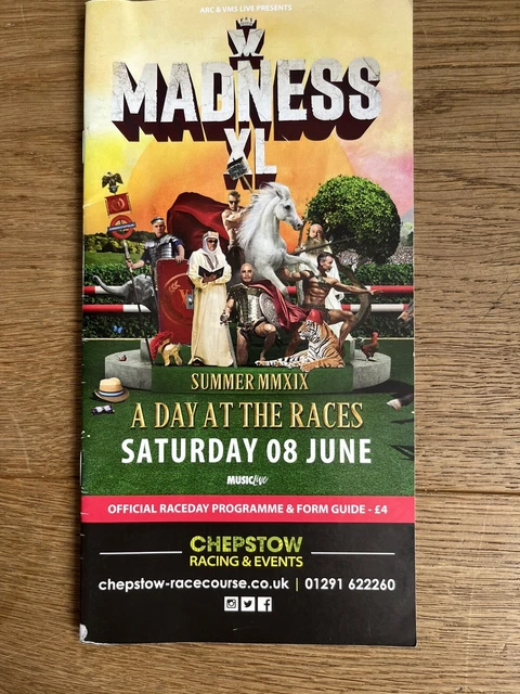 CHEPSTOW OFFICIAL RACECARD And Entry Ticket 8/6/2019 £0.50 - PicClick UK