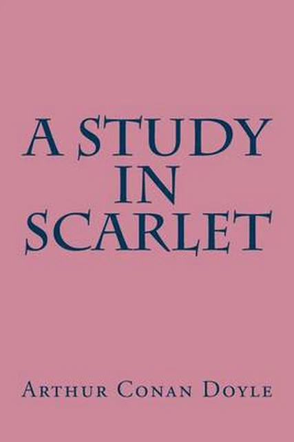 A STUDY IN Scarlet by Sir Arthur Conan Doyle (English) Paperback Book ...