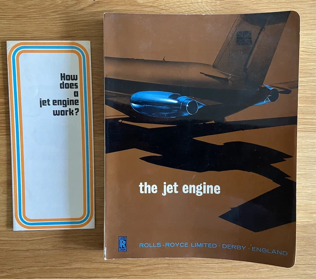 ROLLS ROYCE - The Jet Engine Original 1966 Copy With Jet Engine Sales ...