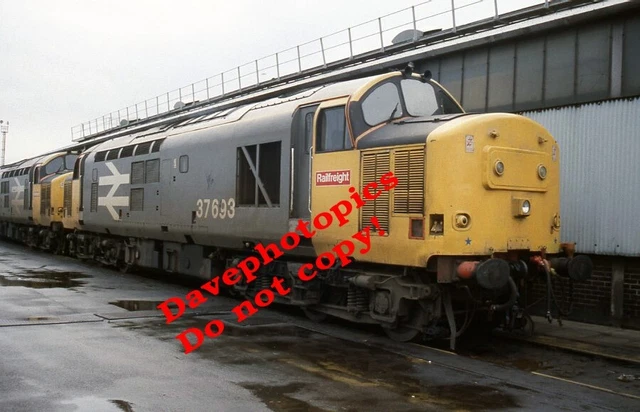 ORIGINAL 35MM Slide Diesel / Electric Train / Railway 37693 Stratford TMD Dec £13.50 - PicClick UK
