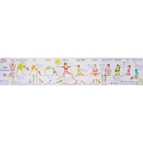 YOGA PRACTICE WALL Chart - Wall Chart NEW Cook, Liz 20 Oct 2003 £8.99 ...