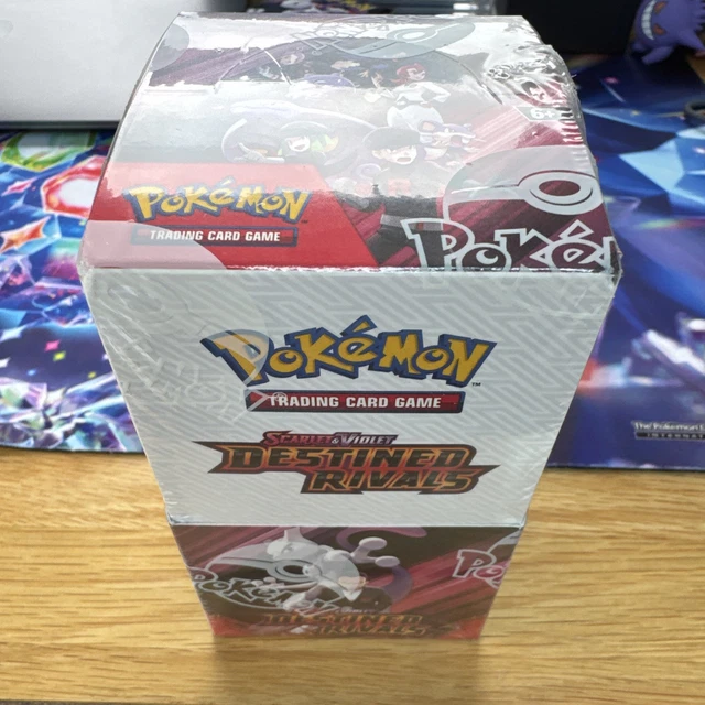 POKÉMON TCG DESTINED Rivals Half Booster Box New & Factory Sealed 18 ...