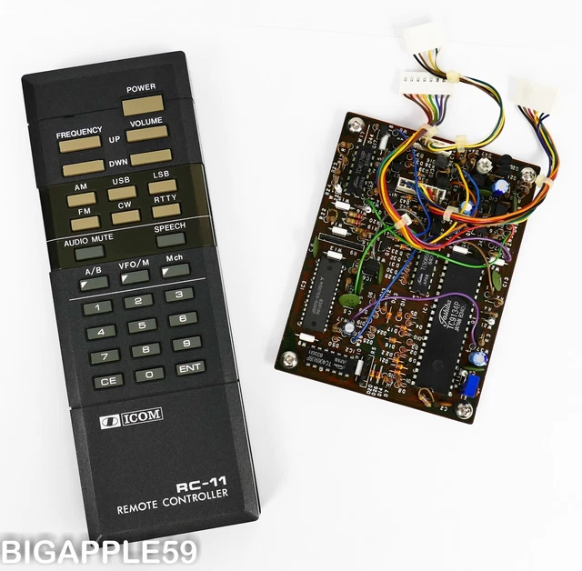 RC-11 REMOTE CONTROL & Board For Icom IC-R71A Receiver Shortwave AM SSB ...