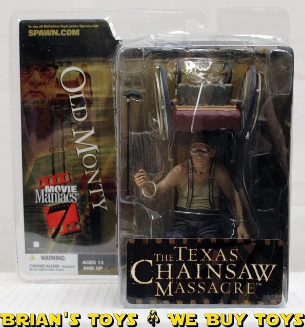 FIGURINE ARTICULÉE MCFARLANE Toys Movie Maniacs Texas Chainsaw Massacre ...
