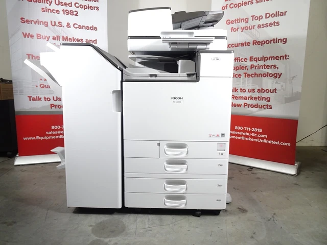 RICOH IMC6000 IM C6000 color copier printer scanner - Only 147K meter ...
