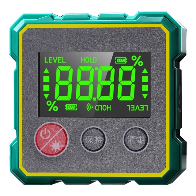 FOR CONSTRUCTION DIGITAL Inclinometer Tilt Meter High-sensitivity ...