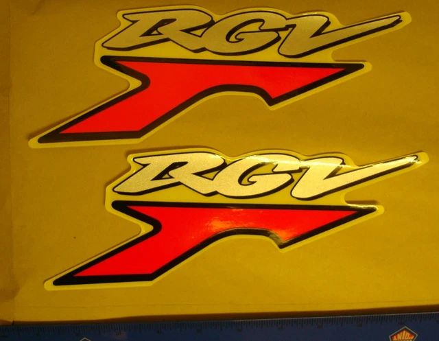 GENUINE TEAM SUZUKI Rgv500 Gamma Decals,Factory Items Rare Kenny ...