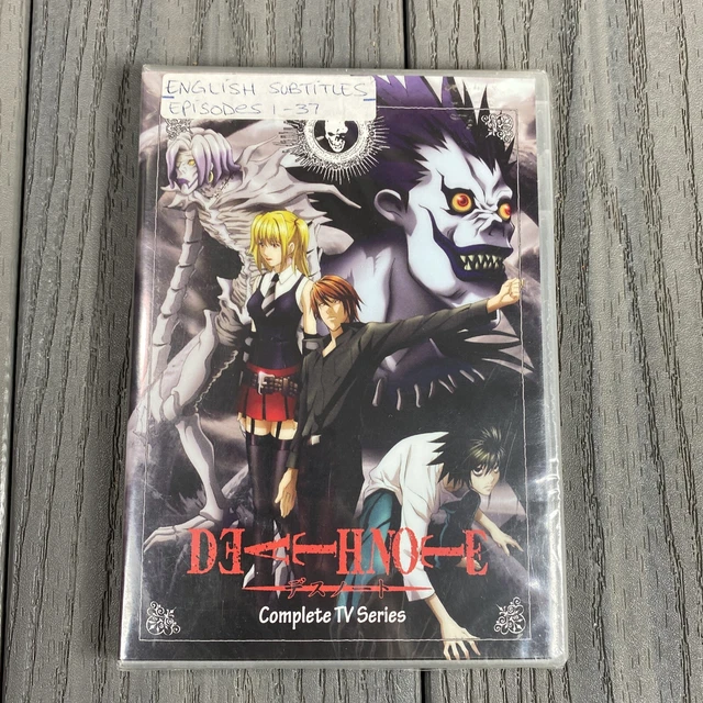 DEATH NOTE COMPLETE Set: Complete TV Series DVDs - Japanese release ...