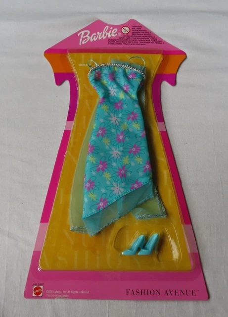 BARBIE FASHION AVENUE asst 52827 Evening Dress by Mattel in 2001 £27.99 ...