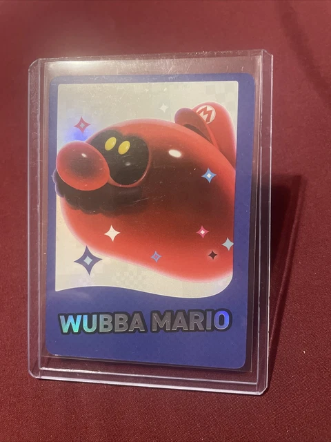 2023 SUPER MARIO Bros Wonder Wubba Mario Holofoil HOLOFOIL Trading ...