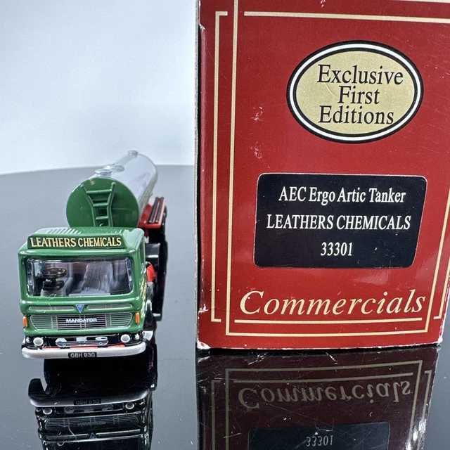 EFE 33301 LEATHERS Chemicals Aec Ergo Artic Tanker Truck 1:76 4Mm Scale ...