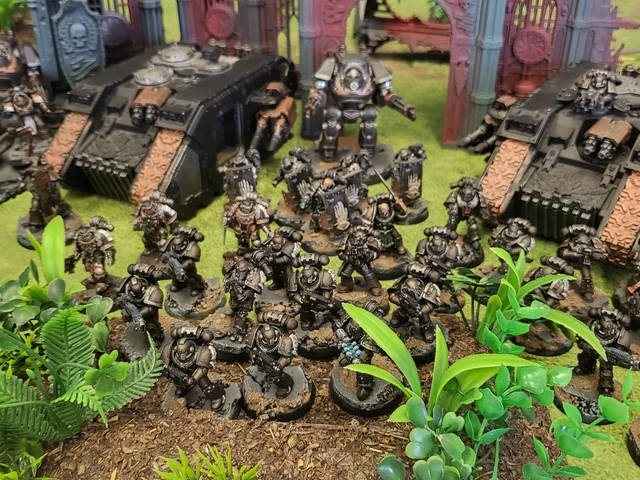 WARHAMMER 40K FORGEWORLD Iron Hands Army FULLY PAINTED Including OOP ...