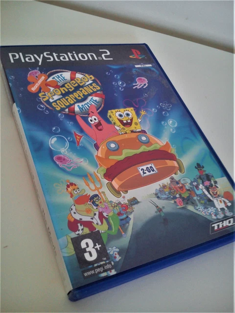 SPONGEBOB SCHWAMMKOPF FILM Playstation (PS2) PAL mit Handbuch, sehr ...