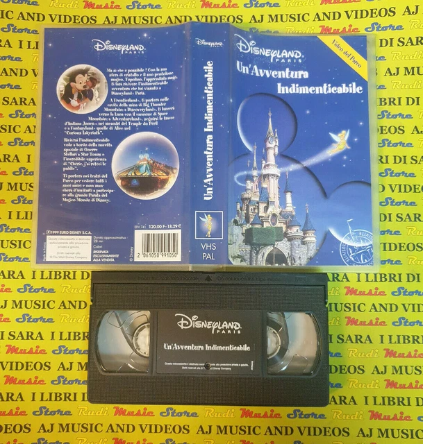 1999 DISNEYLAND PARIS AN UNFORGETTABLE ADVENTURE DISNEY (F28) NO DVD ...