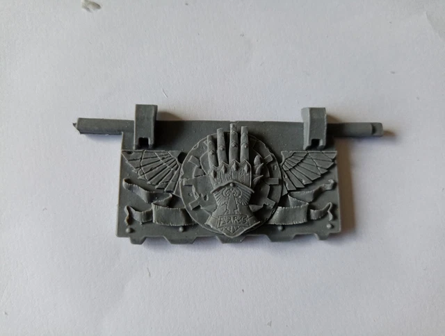 FORGE WORLD IRON Hands Land Raider Door Symbol Warhammer Resin £0.99 ...