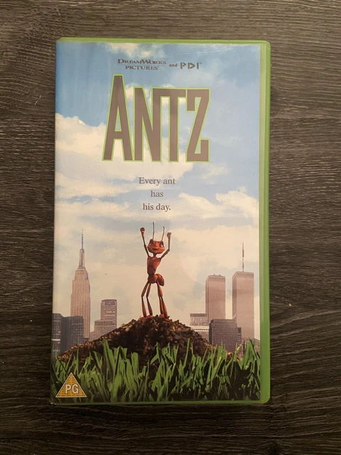 DREAMWORKS ANTZ - 1998 VHS - Classic 90s Animation £2.99 - PicClick UK