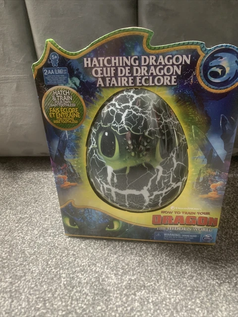HOW TO TRAIN Your Dragon Interactive Hatching Toothless Egg - The ...