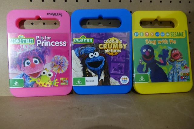 SESAME STREET SING With Me/Cookies Crumby Pictures /P Is For Princess ...