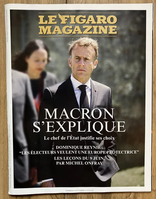 LE FIGARO MAGAZINE du 14/06/24 David Hallyday Chateau de Beauregard EUR ...