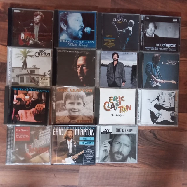 17 X ERIC CLAPTON CDs (siehe Foto) EUR 16,50 - PicClick DE