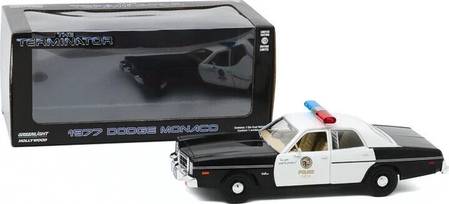 1977 DODGE MONACO Police Car The Terminator Movie 1/24 Diecast ...