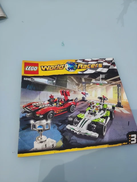 LEGO 8898 BAUANLEITUNG, Racers, Anleitung, ONLY INSTRUCTION, LEGO ...