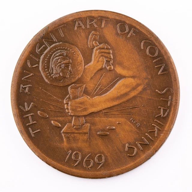 1969 THE ANCIENT Art of Coin Striking Numismatic Comm Series Amer Coin ...