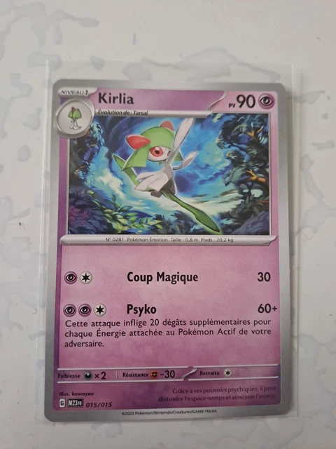 CARTE POKEMON- KIRLIA 015/015 - Promo- Macdo 2023-FR-Neuve EUR 2,09 ...