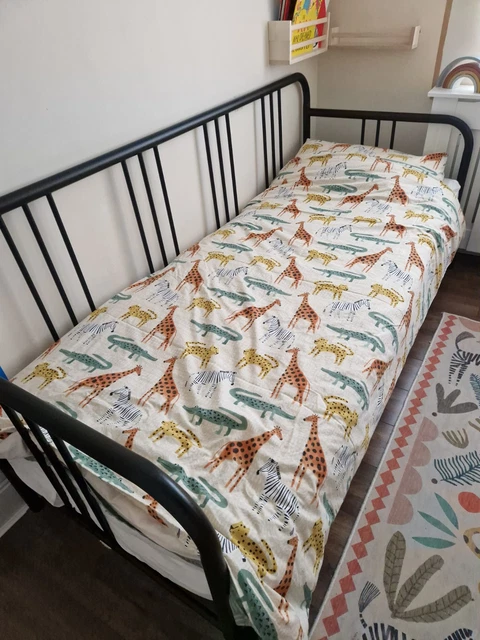 IKEA FYRESDAL DAY bed with two IKEA Åfjäll mattresses (80x200cm) £187. ...