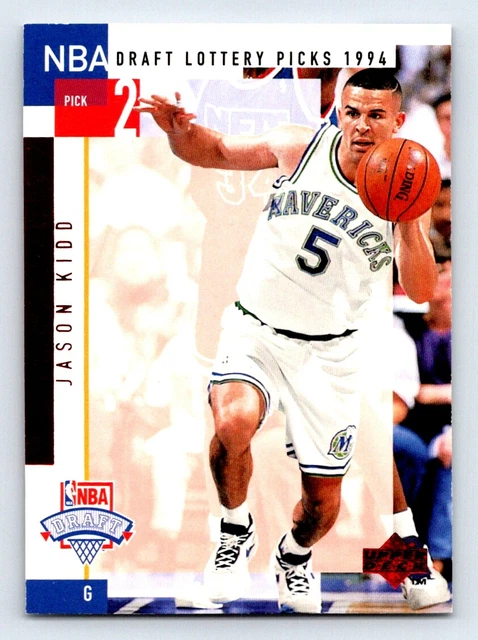 94-95 UPPERDECK JASON Kidd NBA Draft Lottery Chick # D-2 EUR 3,34 ...