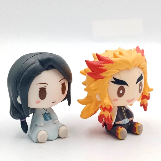 Demon Slayer Kyojuro Rengoku Ruka Kimetsu No Yaiba Mini Figure Toy 1641 Picclick Ca