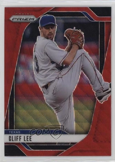 2025 PANINI PRIZM Ruby Wave Prizm Cliff Lee #61 0o6v $4.66 - PicClick AU
