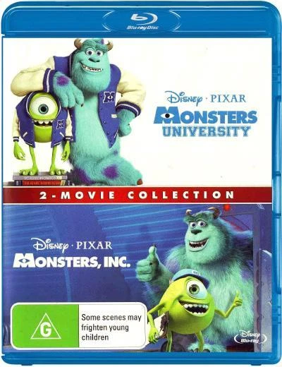 DISNEY DOUBLE PACK: Monsters University / Monsters, Inc. (2001) [New ...