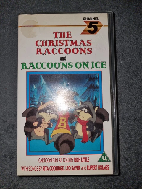 THE CHRISTMAS RACCOONS and Raccoons on Ice VHS Video £10.00 - PicClick UK