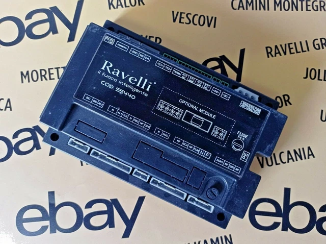 SCHEDA ELETTRONICA 55440 STUFE A PELLET RAVELLI mod. NATURAL 7/9/11 EUR ...