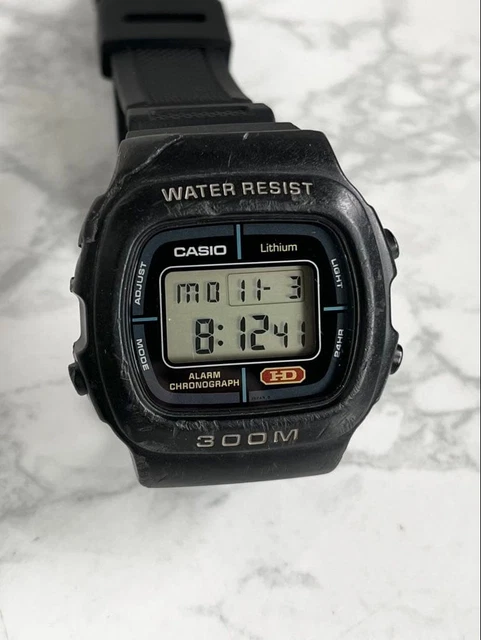 CASIO DIGITAL WATCH DW 300 Vintage Rare Original Case Collectible ...