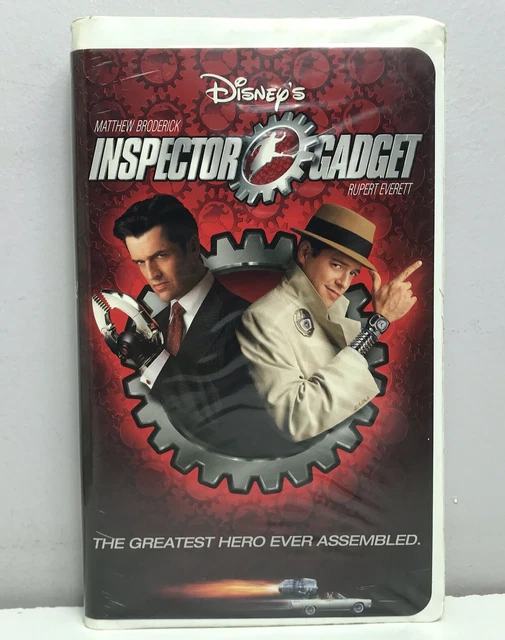 INSPECTOR GADGET VHS Video Tape Matthew Broderick 1999 Movie *Buy 2 Get ...