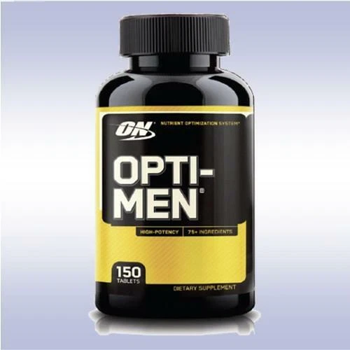 OPTIMUM NUTRITION OPTI-MEN MULTIVITAMIN (150 TABLETS) amino whey energy ...