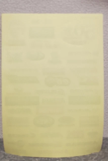 RED BARON 50TH Anniversary Sticker 50th Anniversary Sticker Not for ...