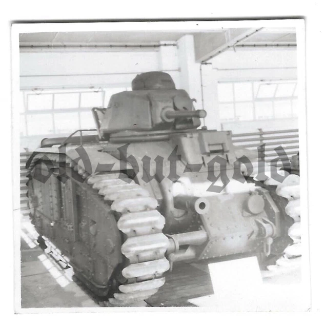 FOTO PANZER RENAULT Char B1 / Tank / ww2 / Wk2 / Militaria / Frankreich ...