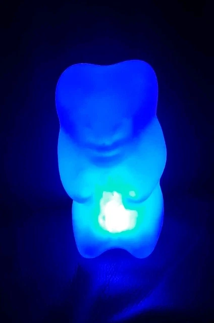 FIZZ CREATIONS HARIBO Gummy Bear Colour Changing Lamp Night Light £2.21 ...